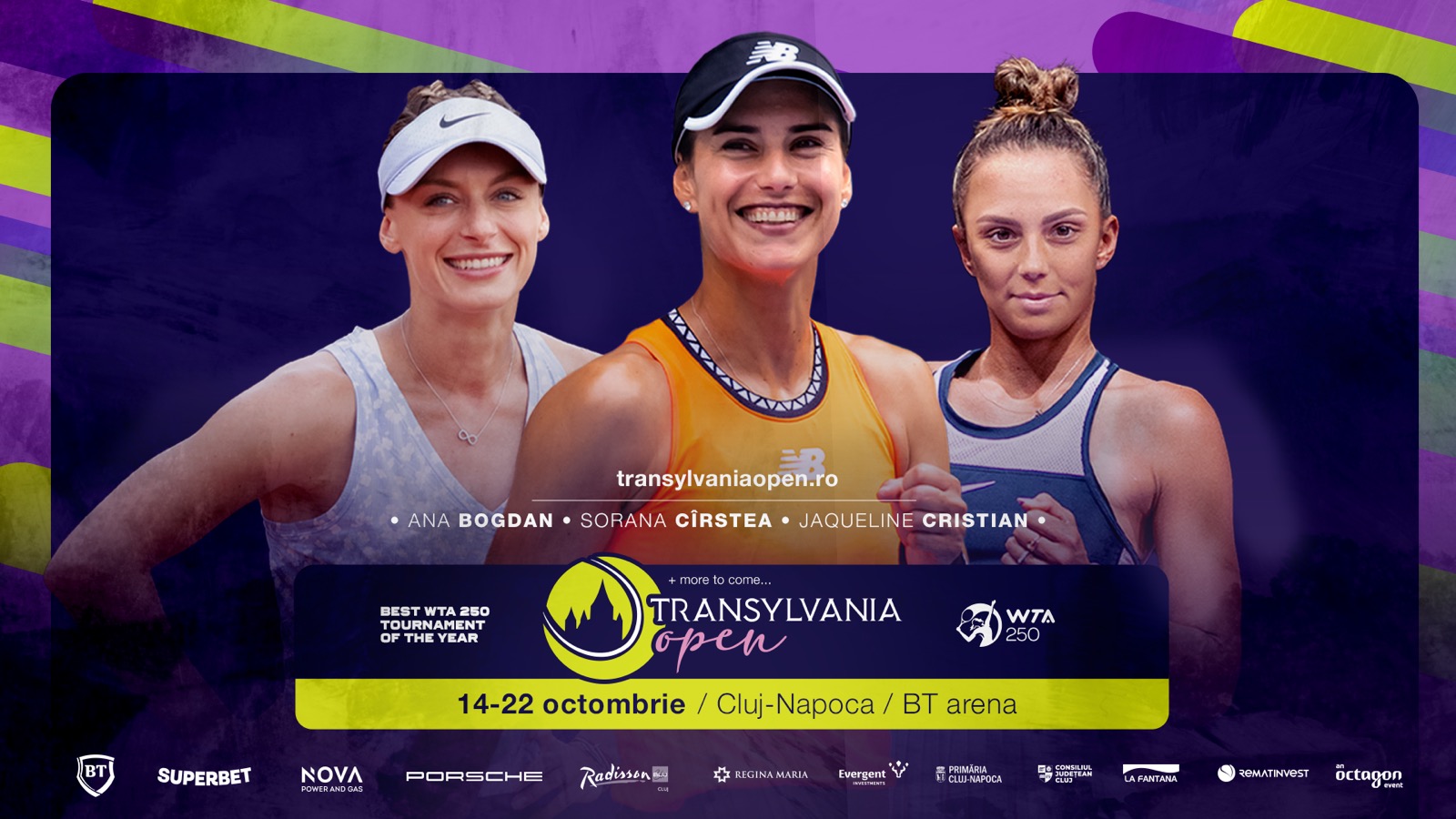 Transylvania Open WTA 250 - Prezentarea Oficială a Jucătoarelor | The Woman Magazine