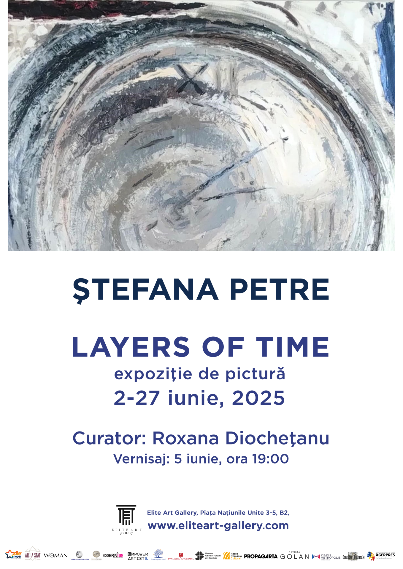 Elite Art Gallery găzduiește expoziția „Layers of Time”, a artistei ...