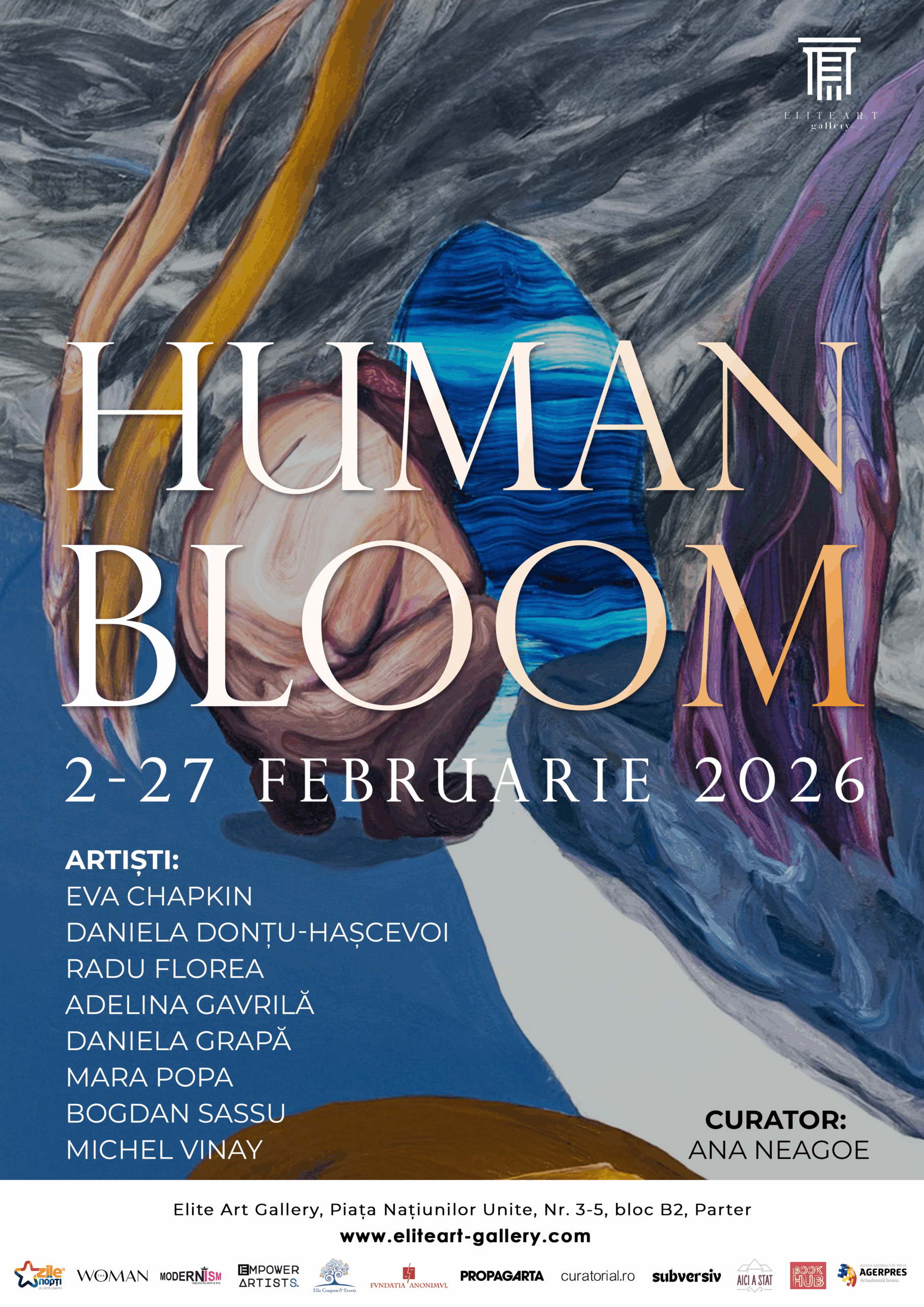 Human Bloom – expoziție de artă contemporană despre reziliență și ...